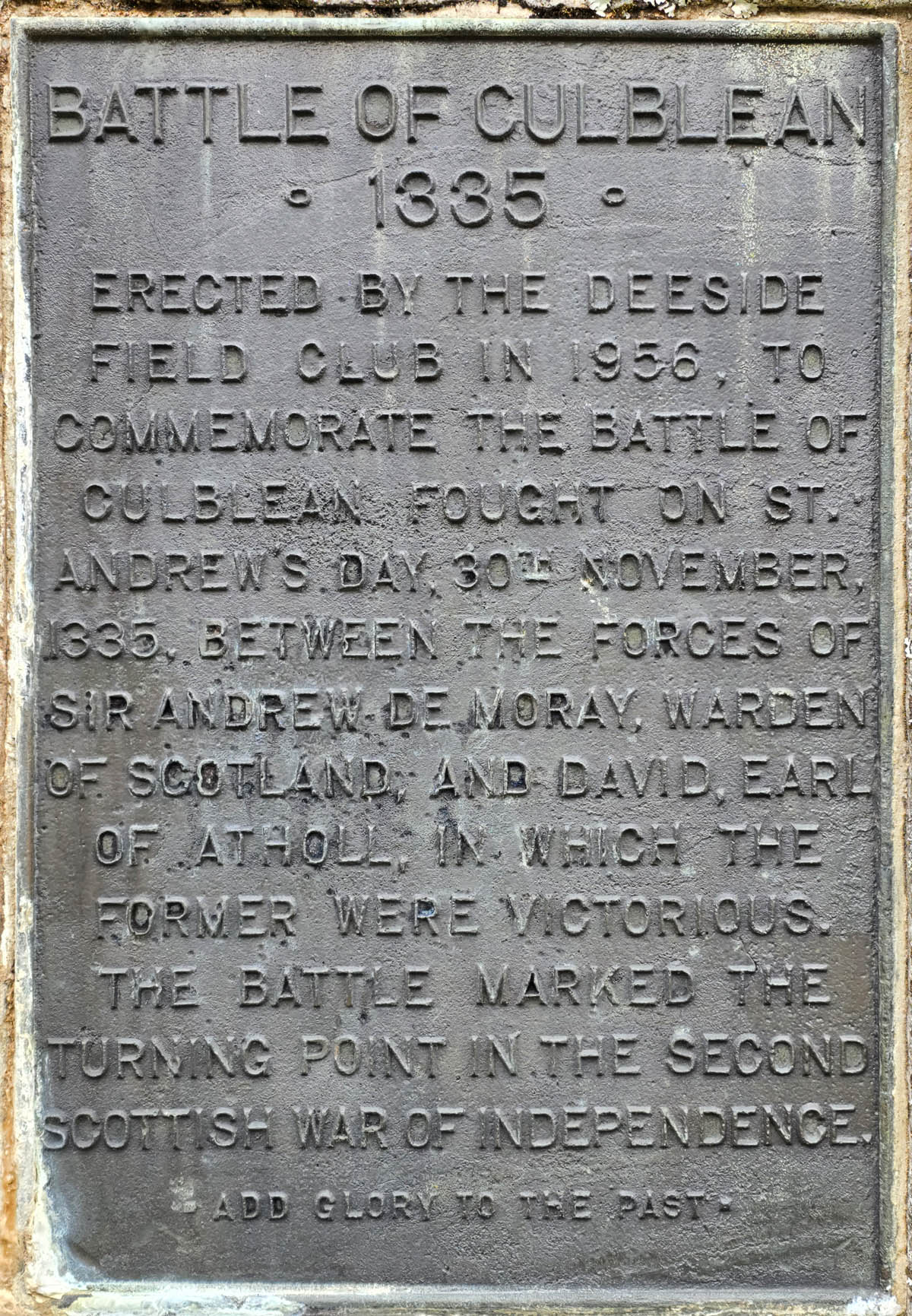 Battle of Culblean Monument, Aberdeenshire – Turning Point of Scotland ...
