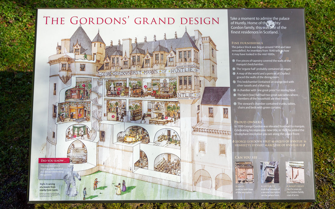 Explore the Rich History of Huntly Castle in Aberdeenshire, Scotland