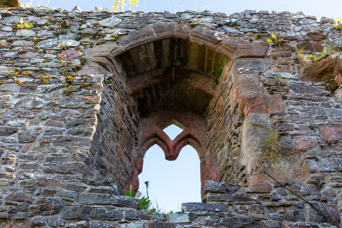 Rait Castle, a fantastic castle ruin south of Nairn