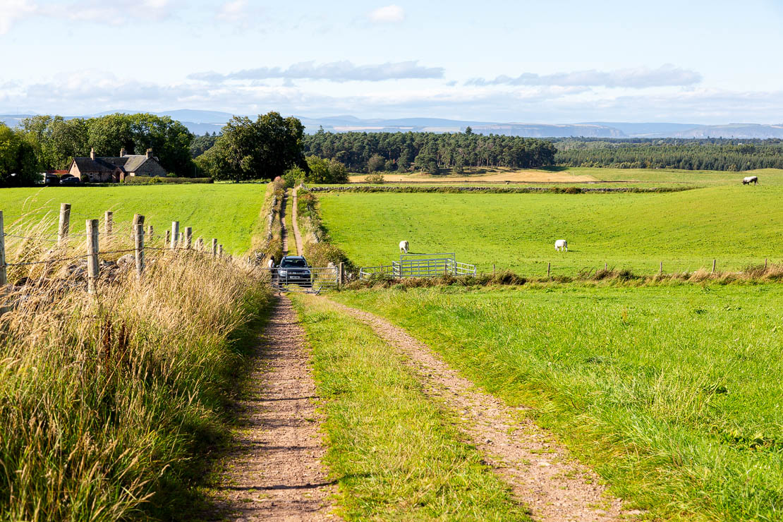Rait Castle, a fantastic castle ruin south of Nairn